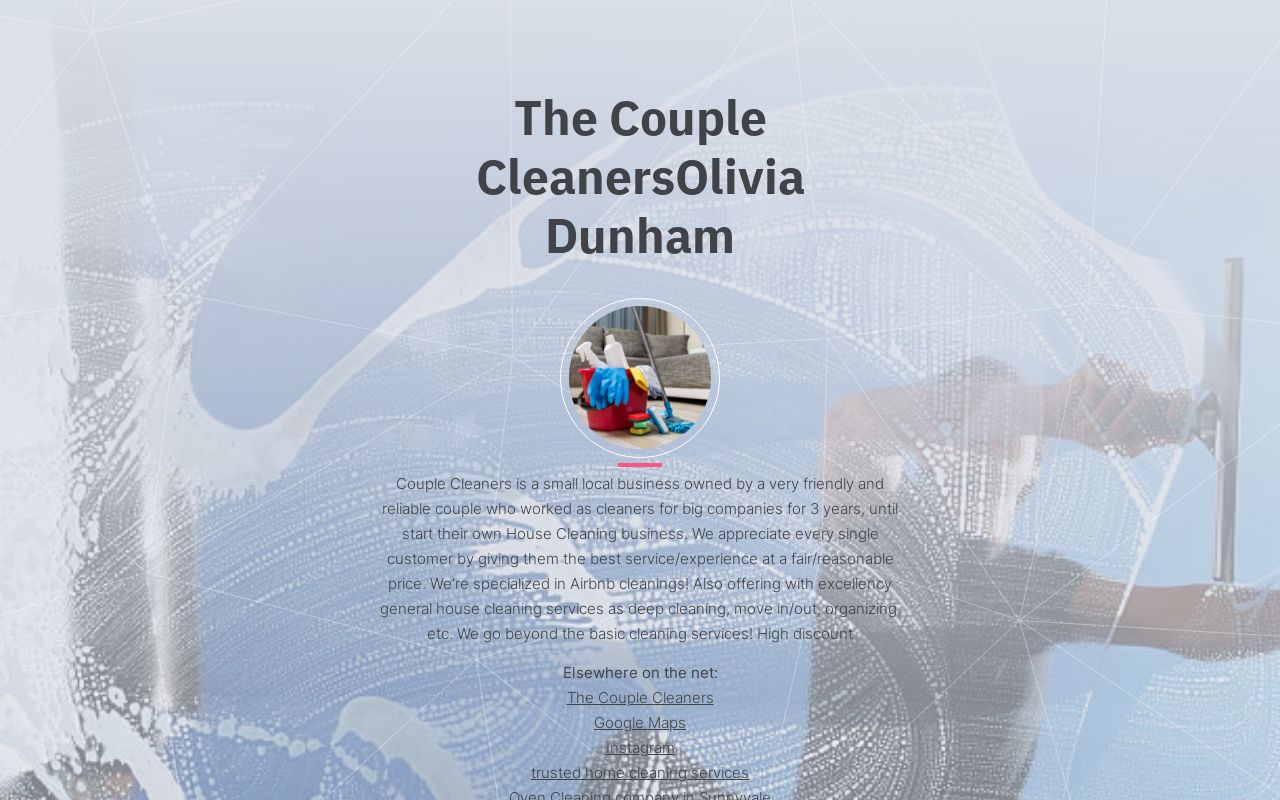 Couple Cleaners